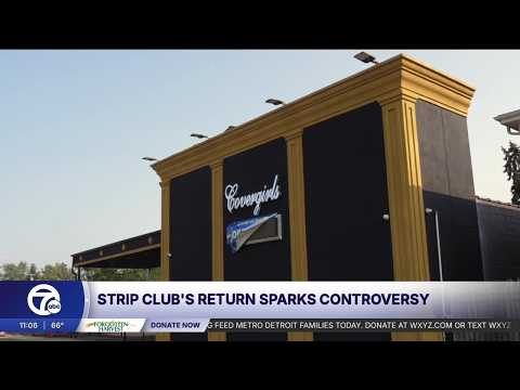 Detroit residents push back on Covergirls strip club return