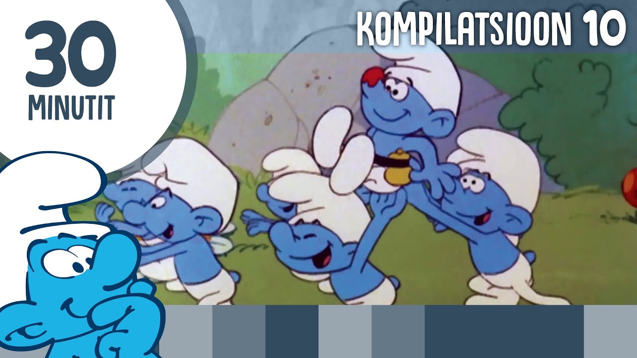 30 minutit smurfe • Kompilatsioon 10 • Smurfid - YouTube