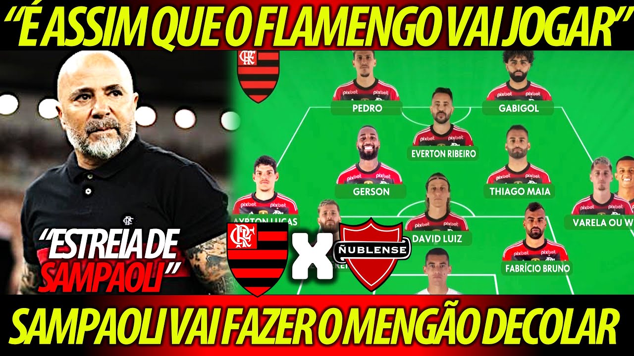 "É ASSIM QUE O FLAMENGO VAI JOGAR!" MAESTRO JR e CAIO RIBEIRO DERAM ...