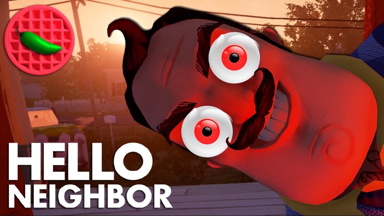 NEW NEIGHBORHOOD OF HORROR!– Let's Play Hello Neighbor (Alpha 2) (PC ...