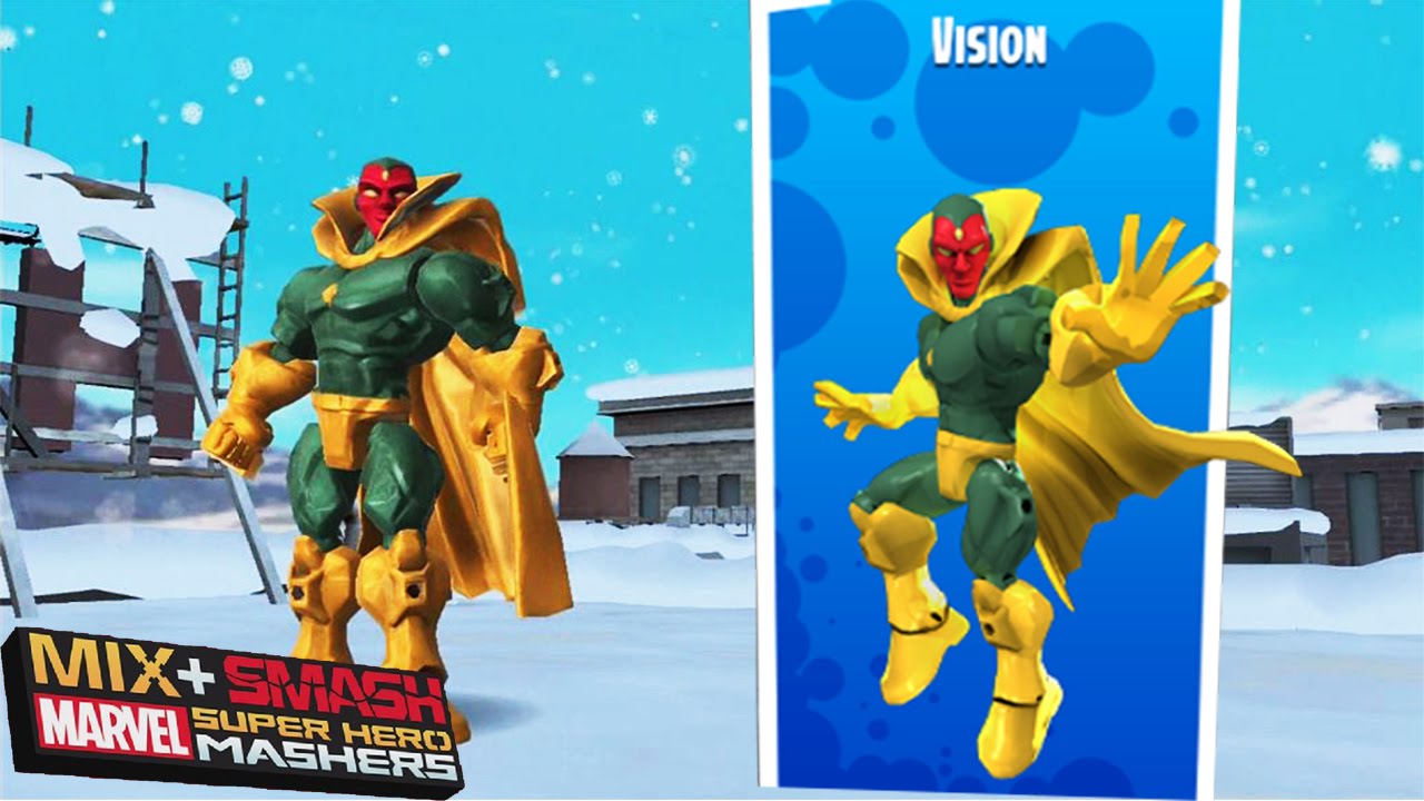 Mix+Smash Marvel Super Hero Mashers - New Update Vision - YouTube