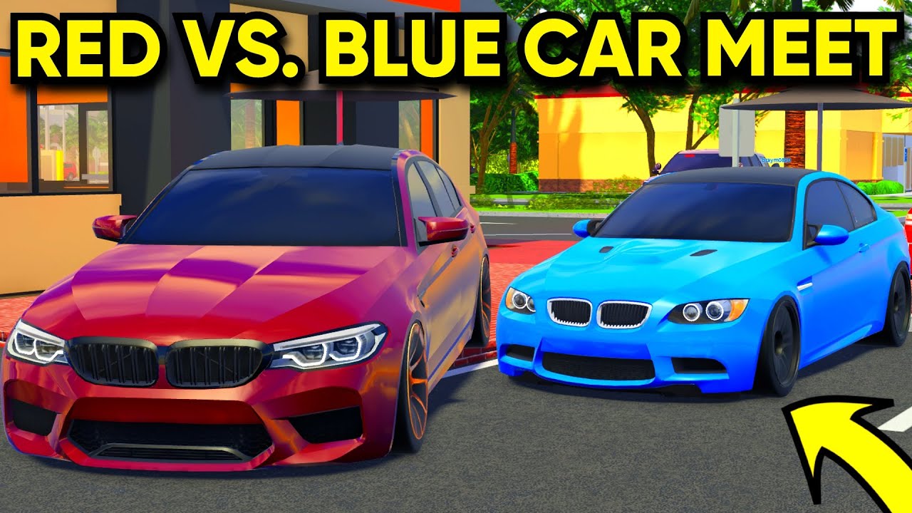 RED CARS VS. BLUE CARS ONLY CAR MEET IN SOUTHWEST FLORIDA! - YouTube