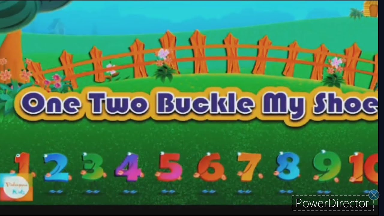 Number Song for Children -1 to 10 / One Two Buckle my shoes 👟👟/ Nursery ...