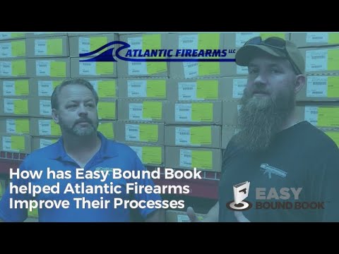 How has Easy Bound Book helped Atlantic Firearms Improve Their ...