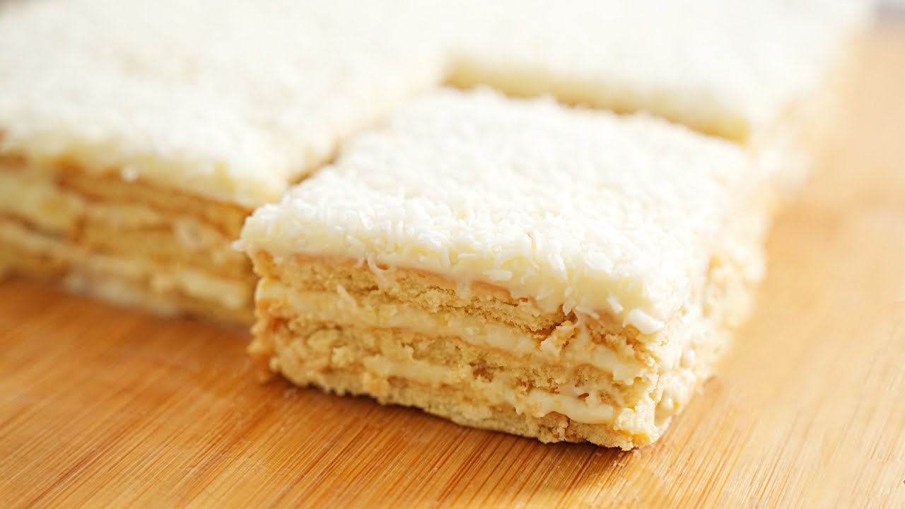 Торт за 5 минут без выпечки Даже миксер не нужен Вкусный и простой