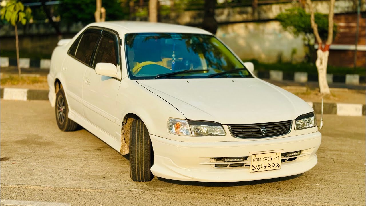 Toyota XE-Saloon -110 Modified 1500 cc car with very nice sound system ...