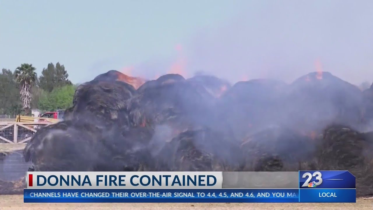 Fire at Donna ranch - YouTube