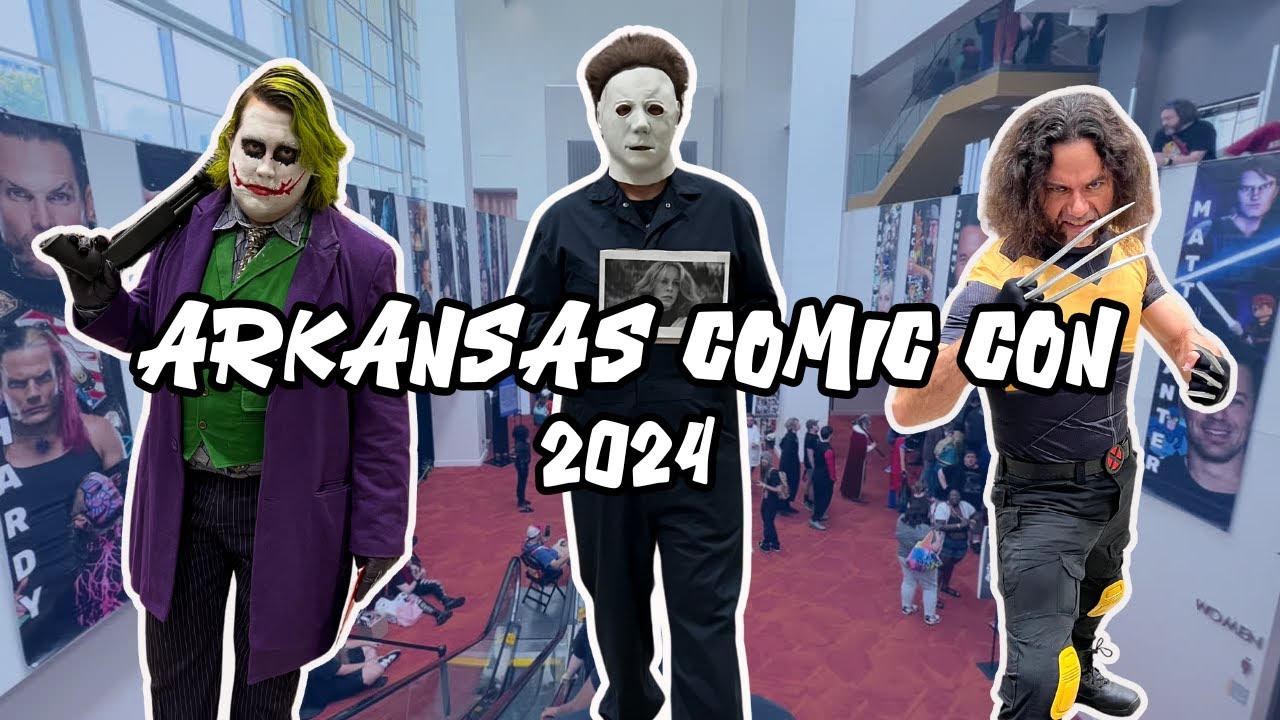 Arkansas Comic Con 2024 - YouTube