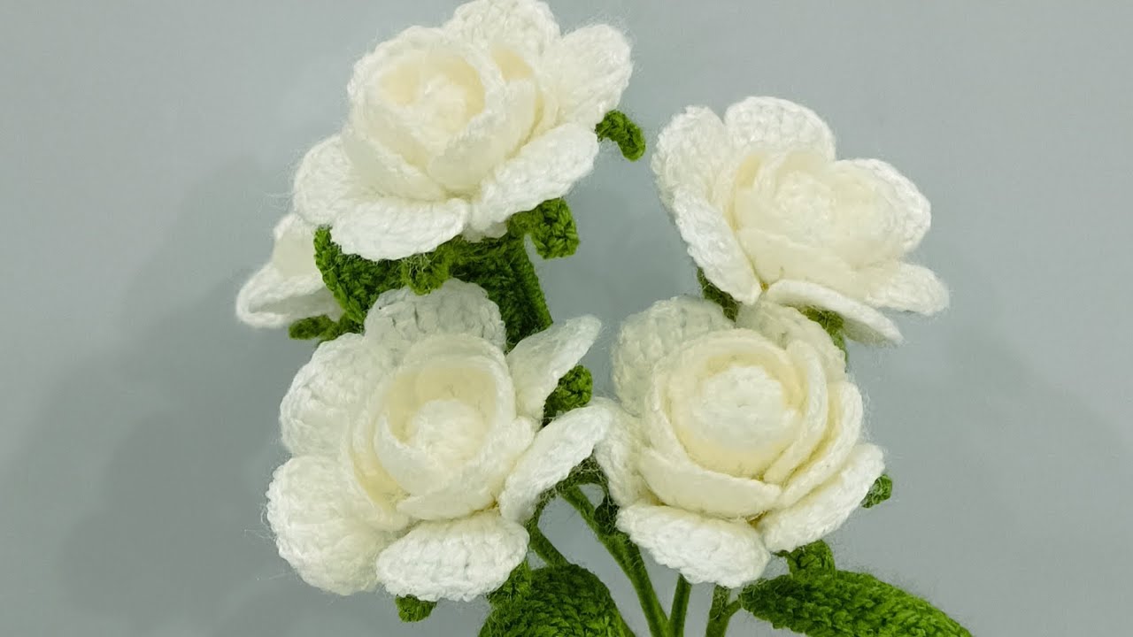 Absolutely easy and beautiful crochet pattern: Jasmine 🥰 - YouTube