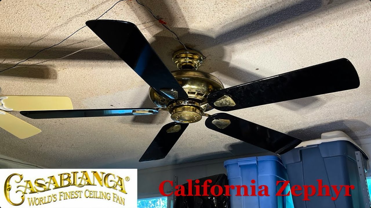 54” Casablanca California Zephyr ceiling fan (with Gulf Coast High ...