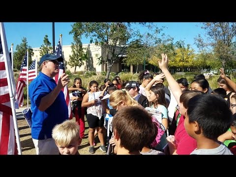Donald Graham Elementary Students at the Murrieta Field of Honor 2016 ...