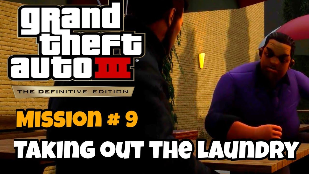 GTA 3 Definitive Edition -- Mission#9 --- Taking Out The Laundry - YouTube