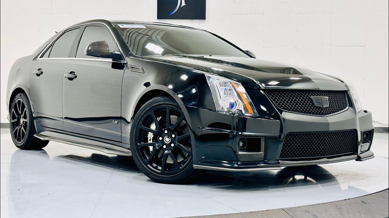 2009 Cadillac CTS-V for sale at www.tjchapmanauto.com - YouTube