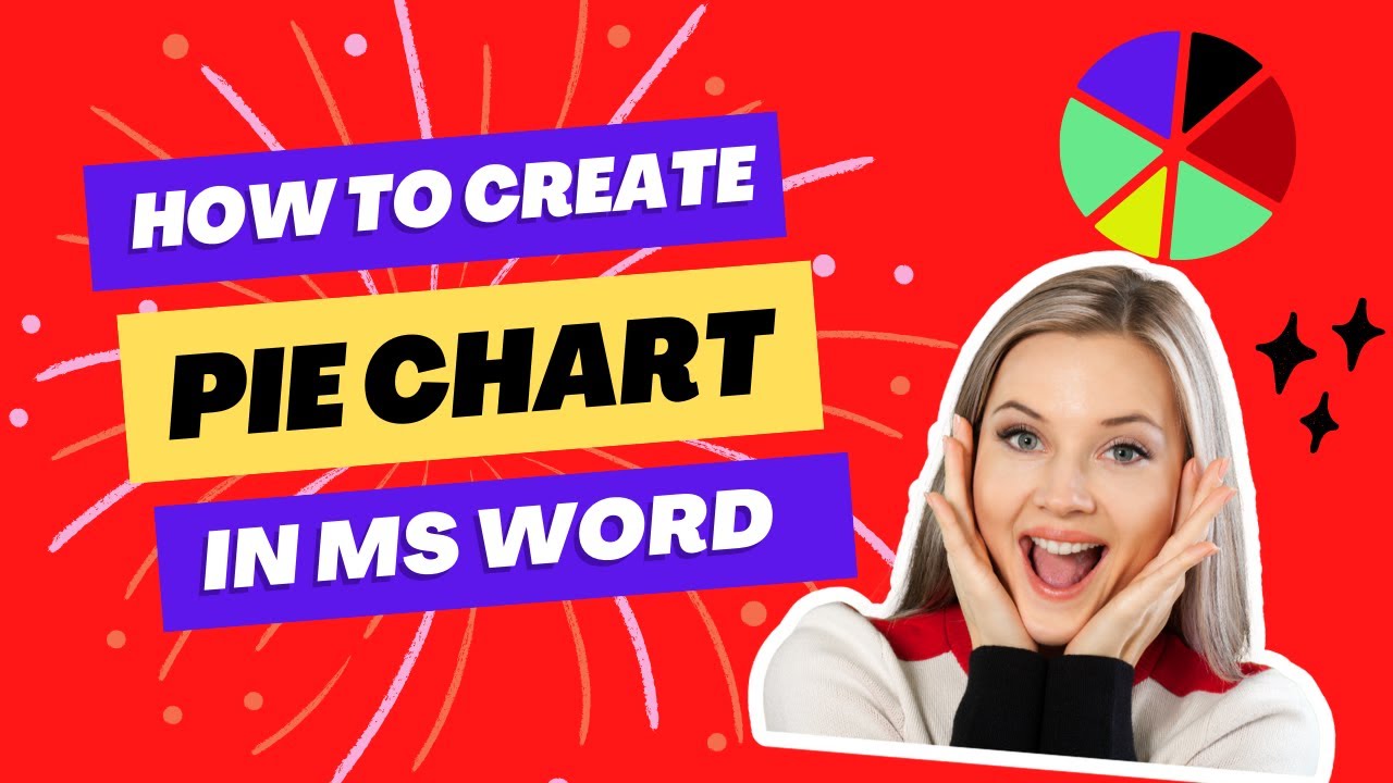 #How to make a Pie Chart in MS #Word - YouTube