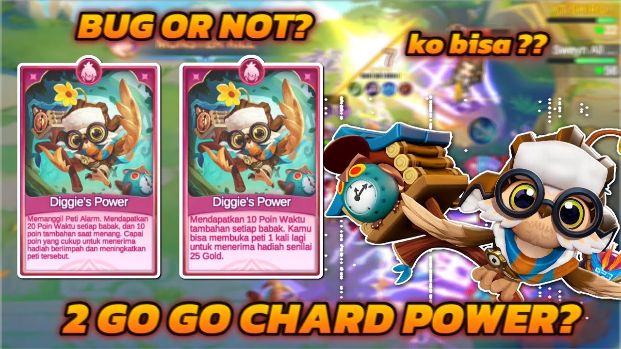 COMMANDER DIGGIE RILIS DENGAN 2 GOGO CHARD? APAKAH INI BUG? || MAGIC ...