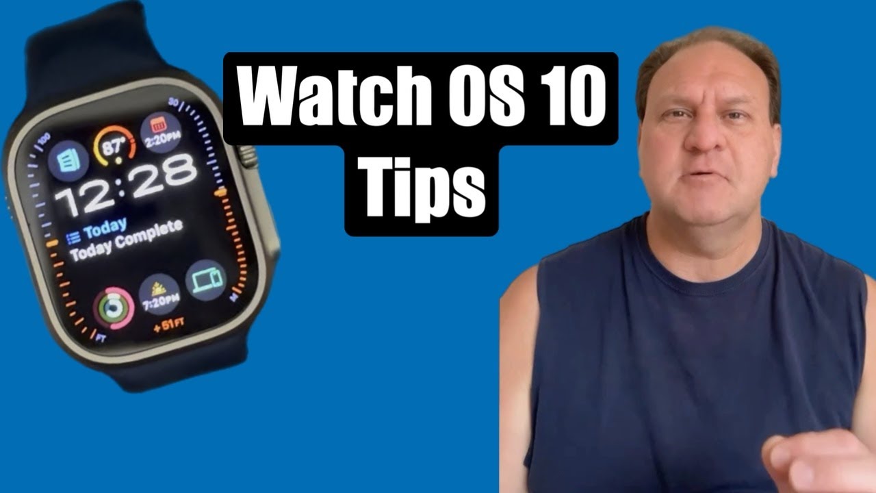 Watch OS 10 Useful Tips - YouTube