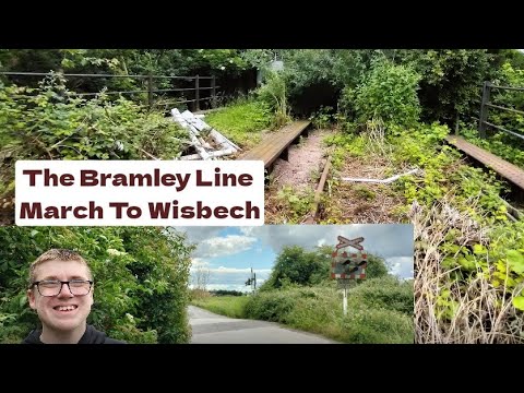 Exploring the Bramley Line - March to Wisbech. Amazing mothballed ...