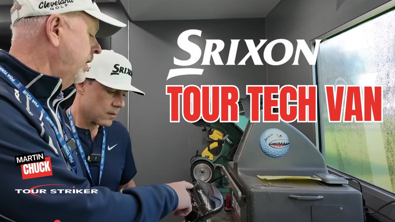 Srixon Golf Tour Tech Van Visit | Martin Chuck | Tour Striker Golf ...