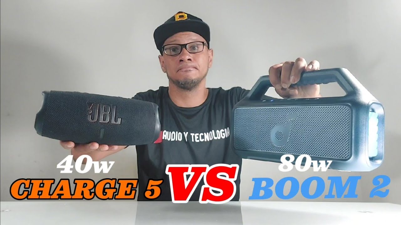 Soundcore BOOM 2 VS JBL charge 5 🎶CUAL SONARA MEJOR ️ 🎶 - YouTube