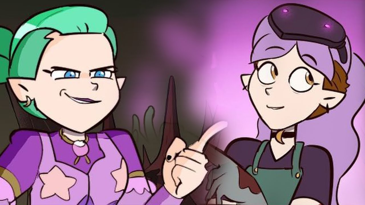 Amity learned a thing or two from Luz!!! | Lumity The Owl House Comic ...