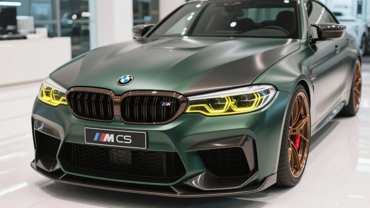 BMW M5 CS – The Fastest, Lightest, Most Powerful M5 Ever - YouTube