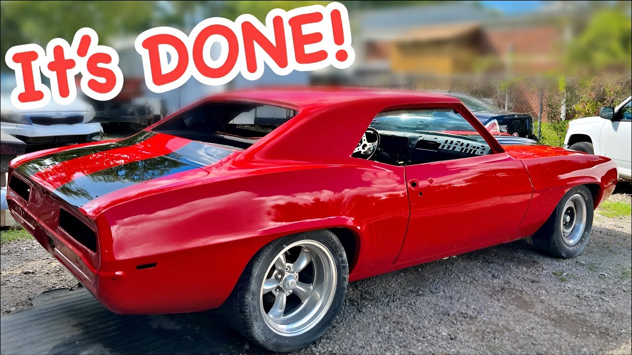 💦 Wet Sanding & Buffing 69 Camaro Paint Job 🔥 WE ARE DONE FINALLY - YouTube