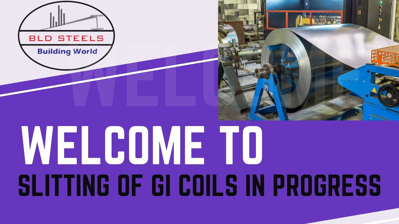 Slitting of GI Coils in Progress. - YouTube