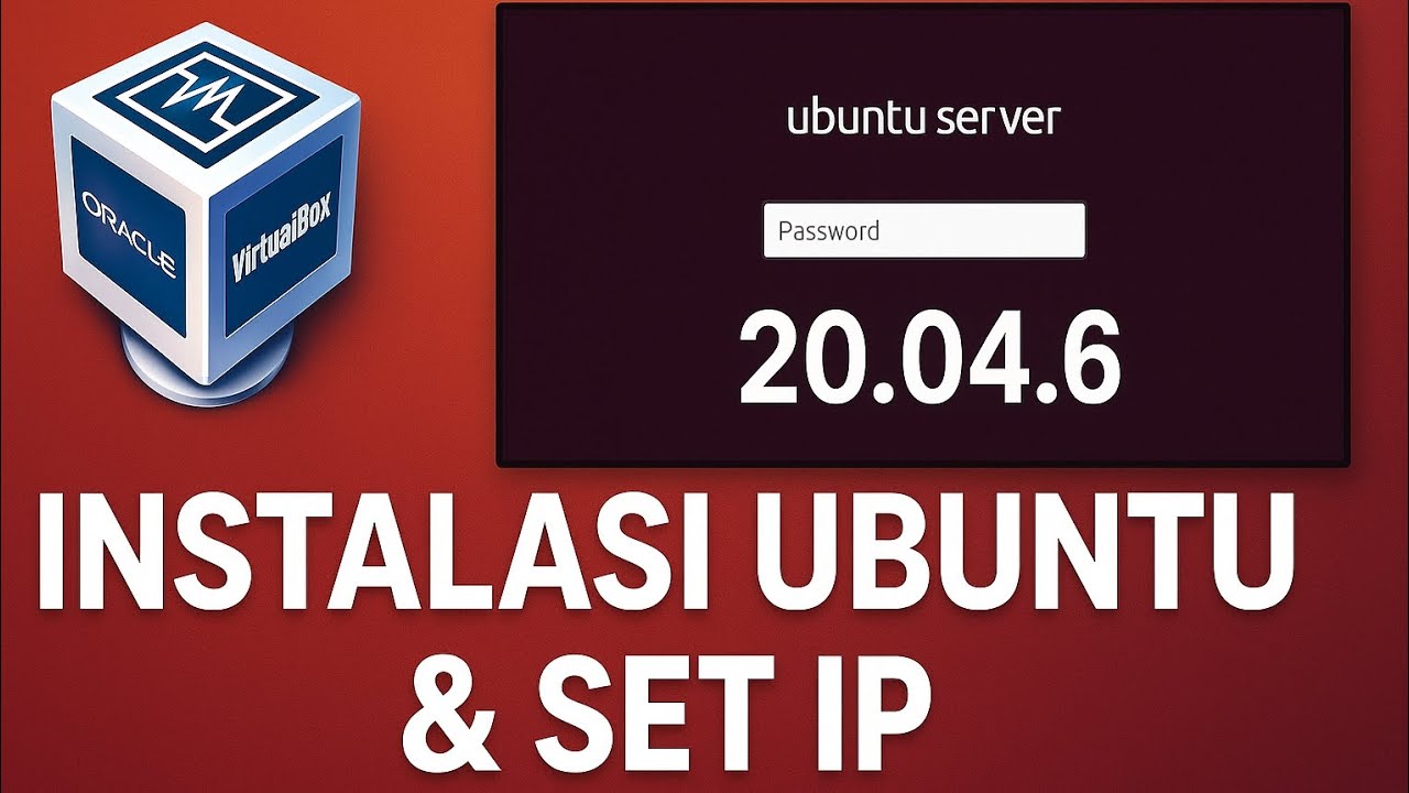 Tutorial Instalasi & Set IP Ubuntu Server di VirtualBox - YouTube
