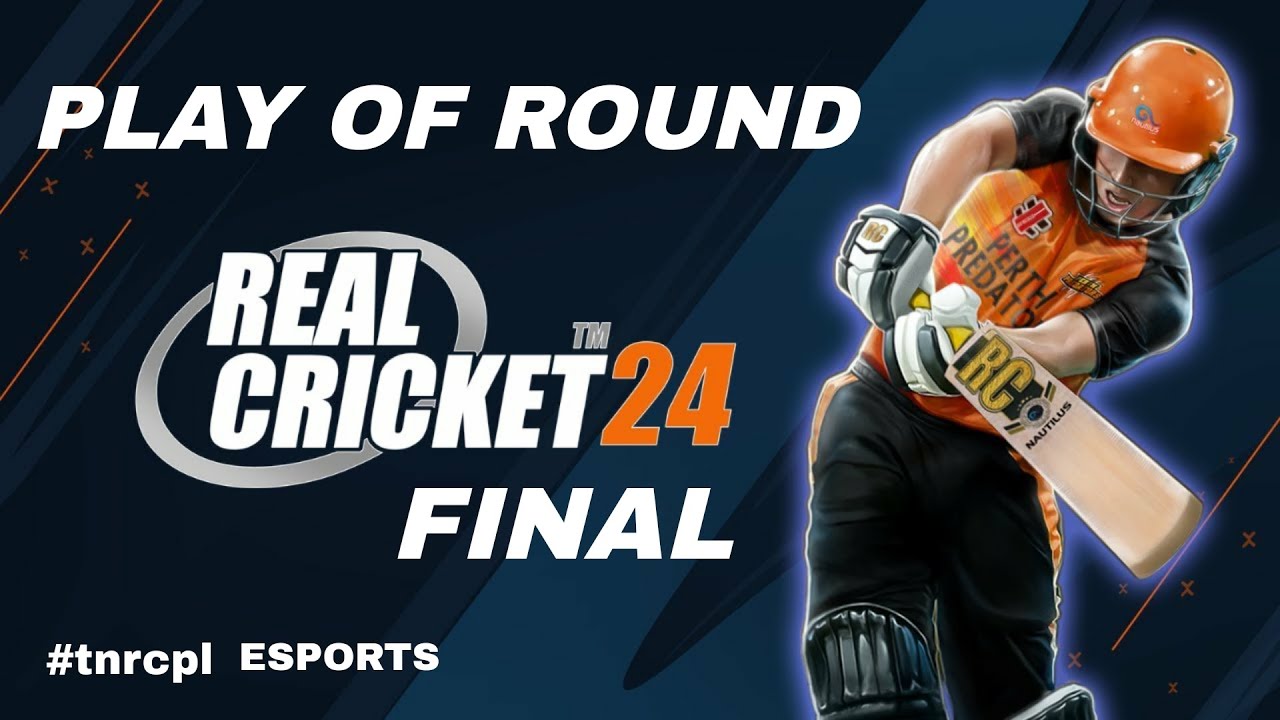 [TAMIL] Real Cricket 24 Esports Mania Playoff Round And Finals - YouTube