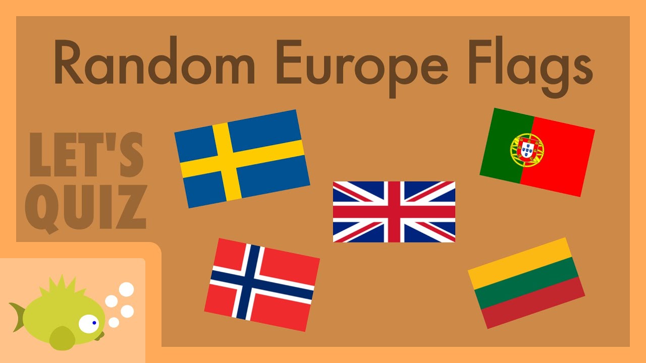Random European Flag to Country | Let's Quiz - YouTube