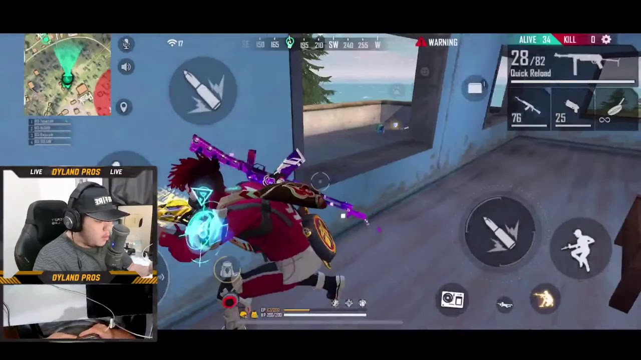 TOURNAMENT ALL STAR FF || GARENA FREE FIRE || DYLAND PROS - YouTube