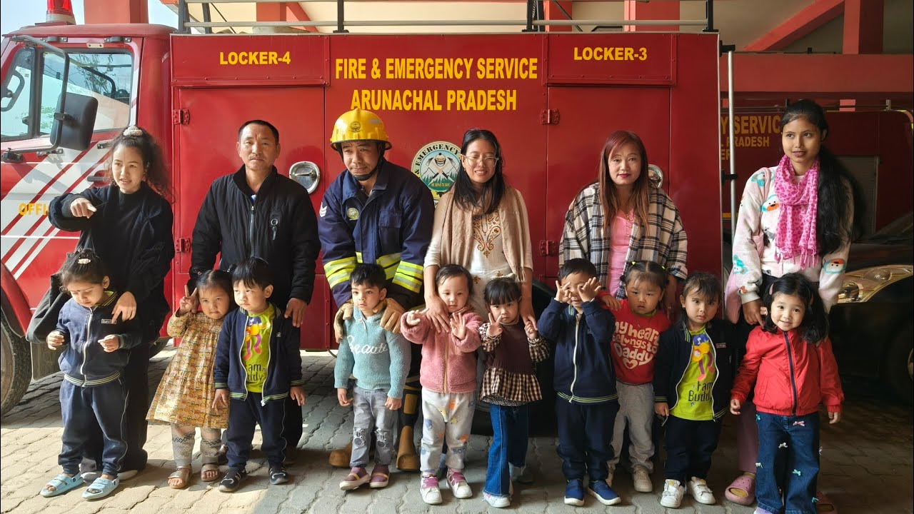 Euro Kids students visit Fire station itanagar. - YouTube
