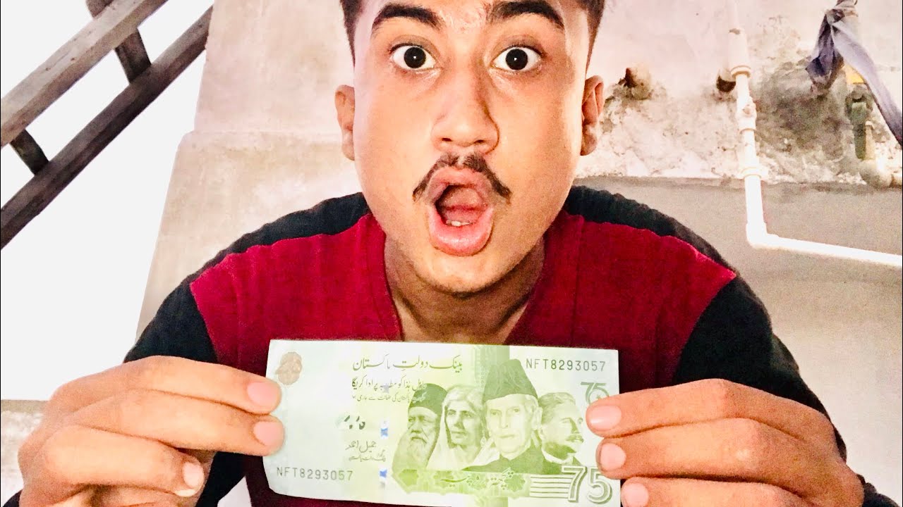 Finally 75 Ka Note Mil Gaya Or Dosto Ka Reaction - YouTube