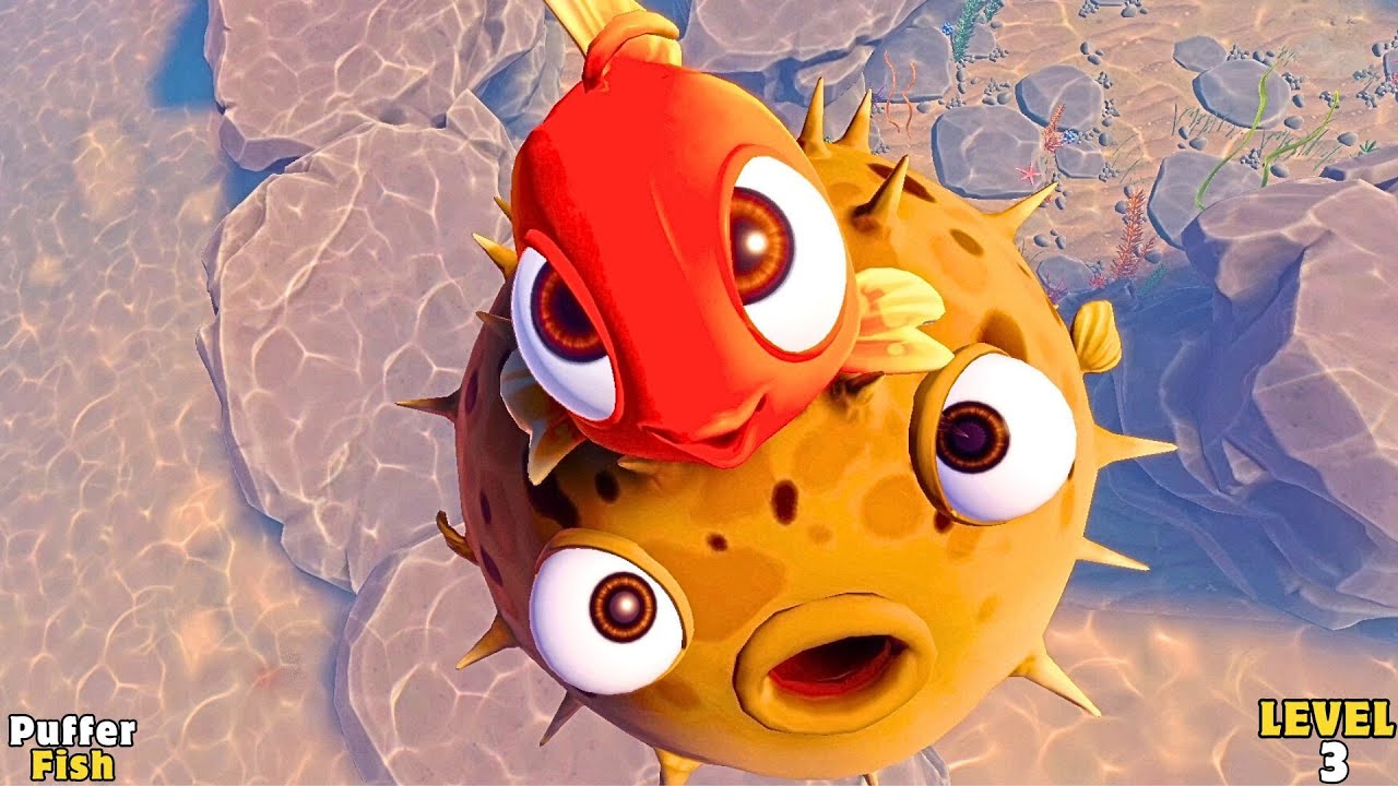 PUFFER FISH FOUND 2ND OF MY FISH FRIENDS | I AM FISH | | Part 7 | Level ...