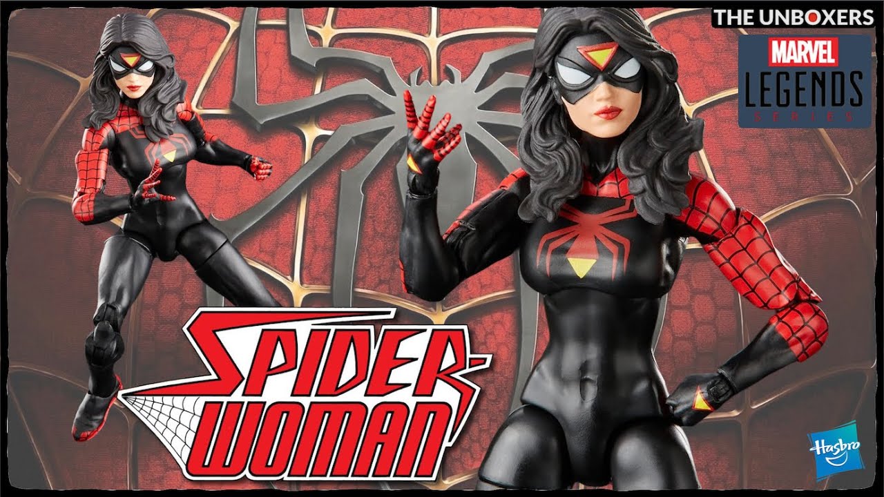 Marvel Legends JESSICA DREW SPIDER-WOMAN Retro Spider-Man Comic Figure ...