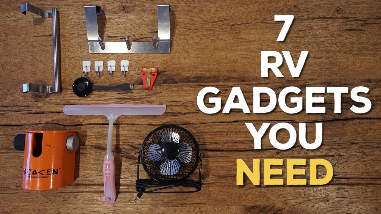 7 Gadgets You NEED in your RV\Van\Caravan - YouTube