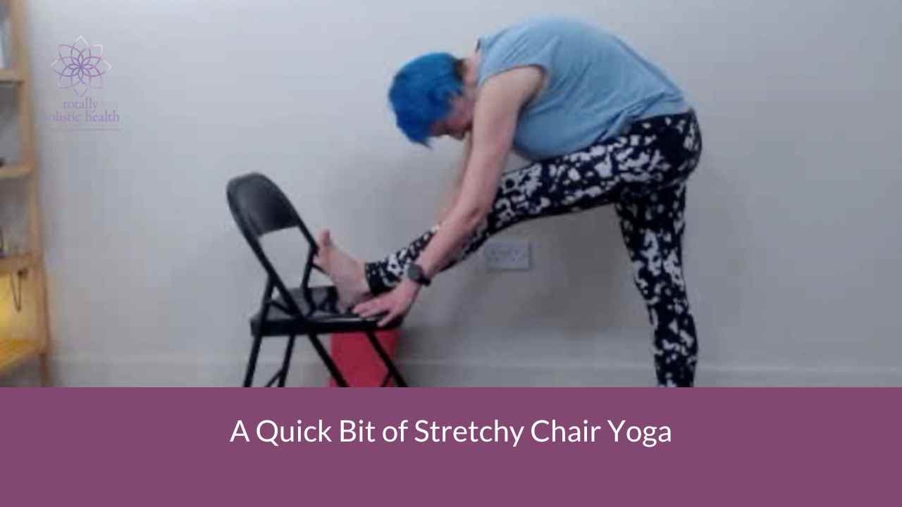 A Quick Stretch Chair Yoga Practice - YouTube