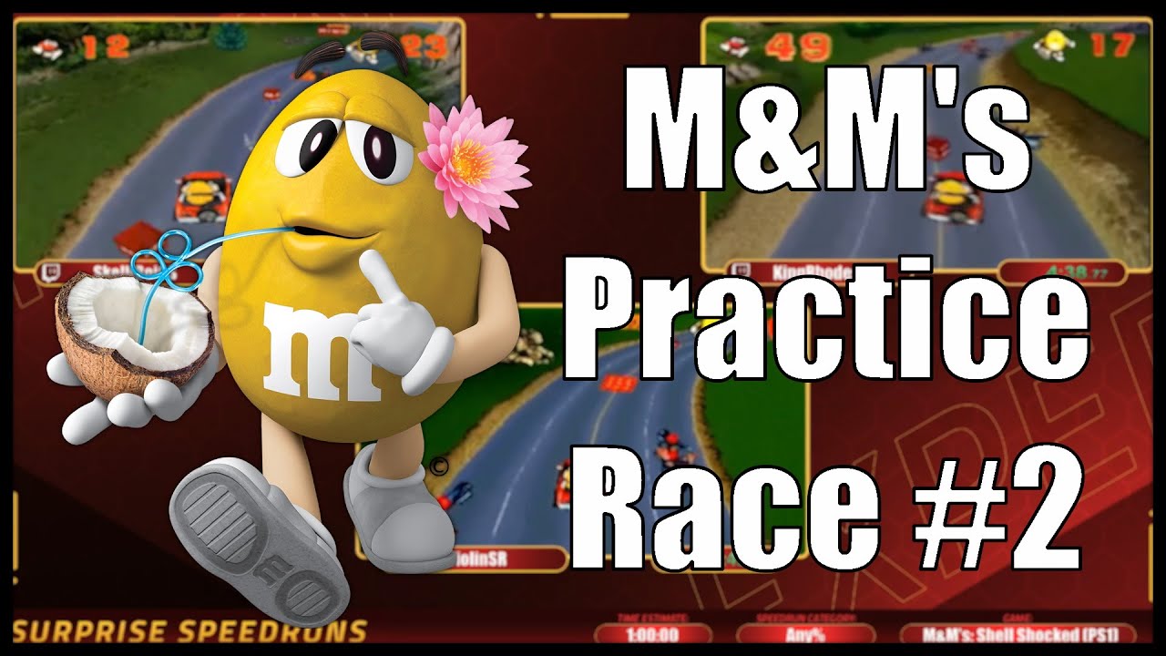 M&M's: Shell Shocked Practice Race #2 - YouTube