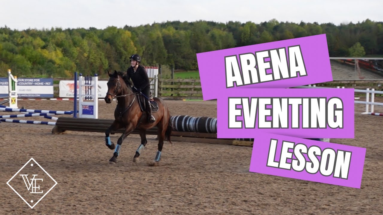 ARENA EVENTING LESSON AT ELAND LODGE | October 2023 - YouTube