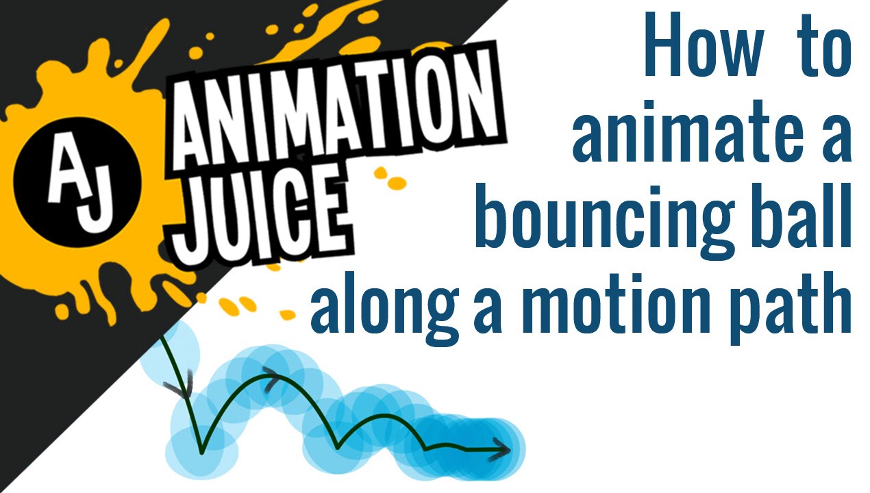 How to Animate a Bouncing Ball Along a Motion Path in Flash - YouTube
