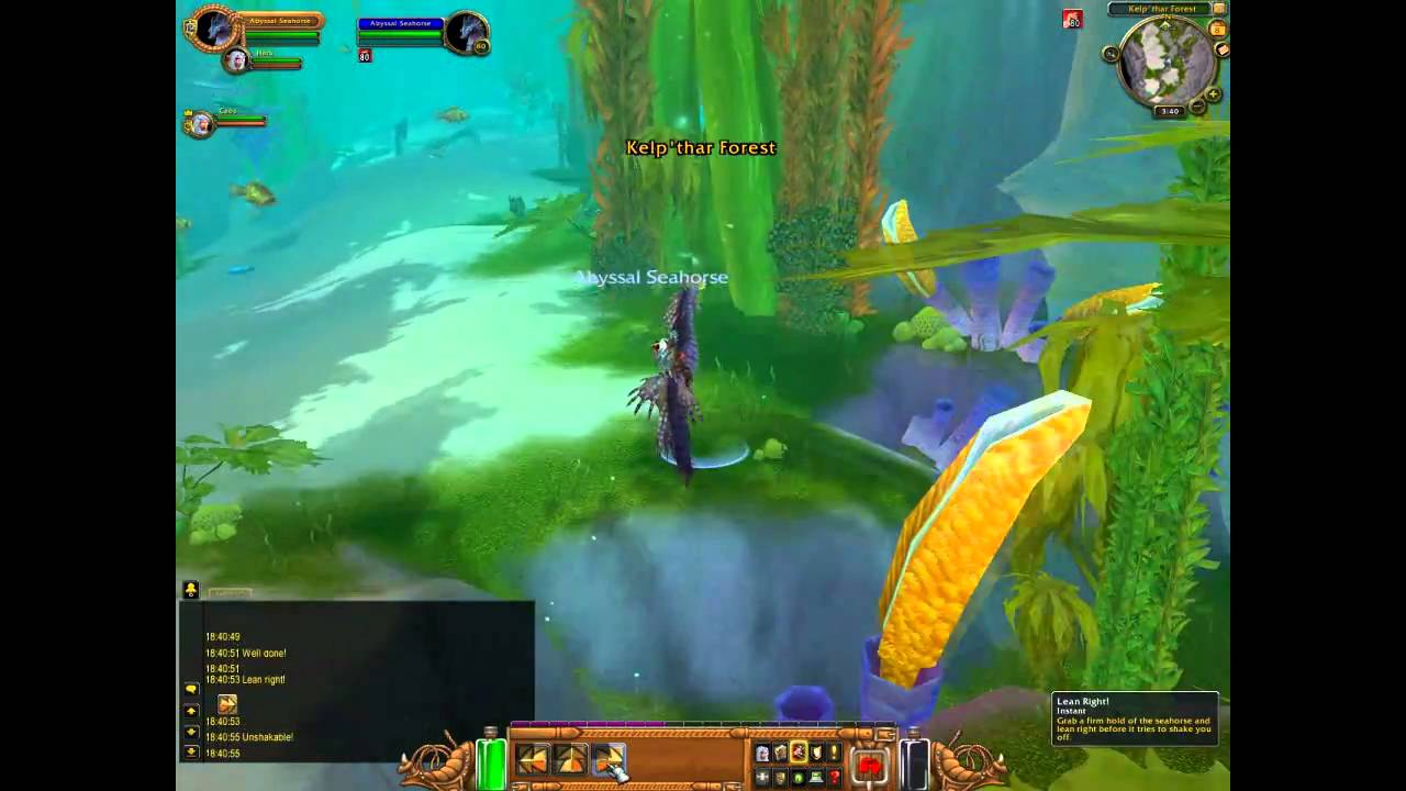 The Abyssal ride - World of Warcraft quest - YouTube