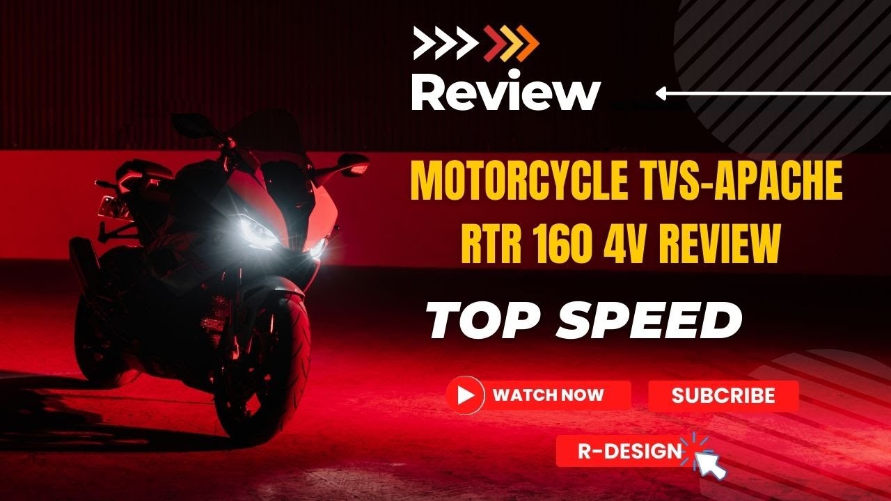 NEW TVS Apache RTR 160 4V TOP Speed | SMART Features🚀 2024 | Review ...