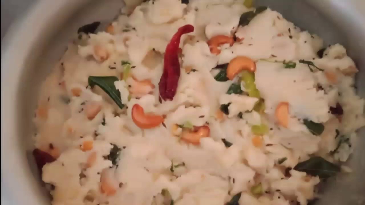 Jeedi pappu Upma - YouTube