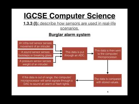 45 IGCSE Computer Science Tutorial 1 3 3 l – Using Sensors - YouTube