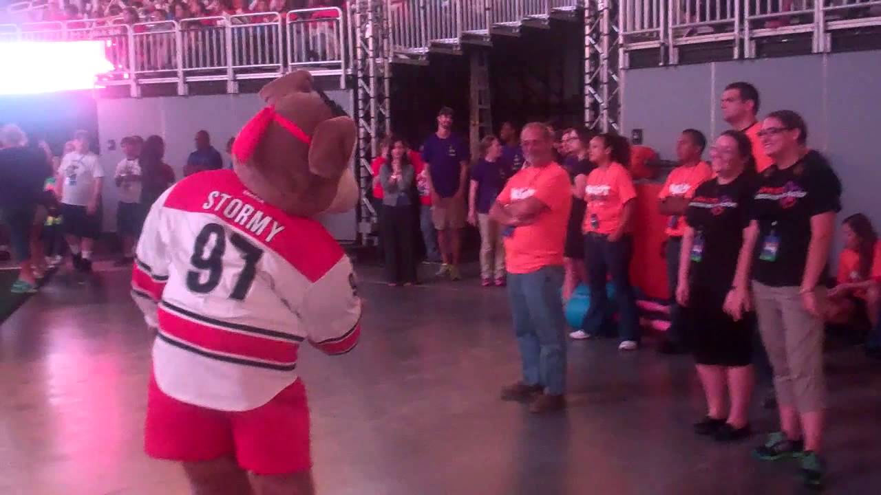 Stormy, Captain Fear at Mascot Games July 2014 - YouTube