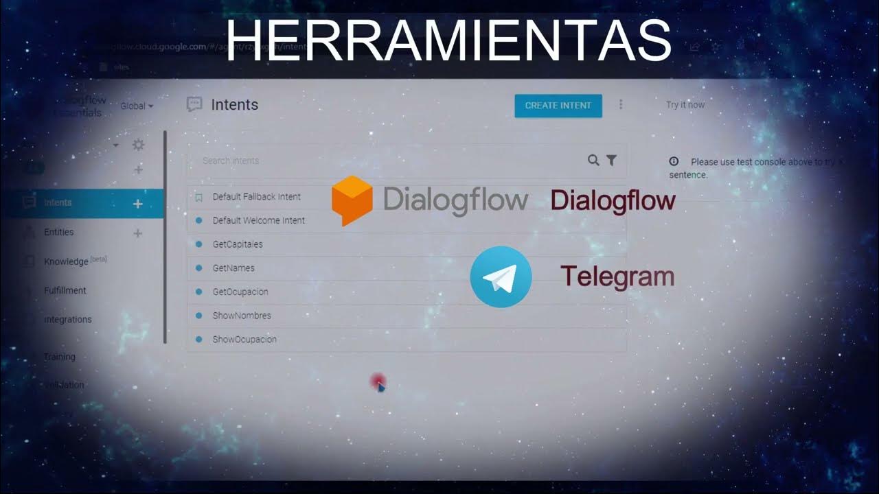 Como integrar el agente "Chat Bot" de Dialogflow ES en Telegram Español ...