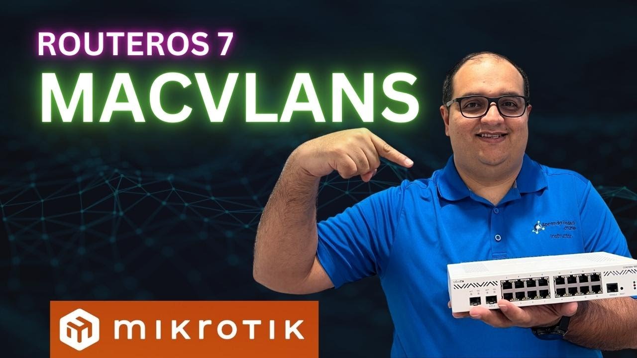 MACVLAN Mikrotik - Multiple MACs, One Interface - YouTube
