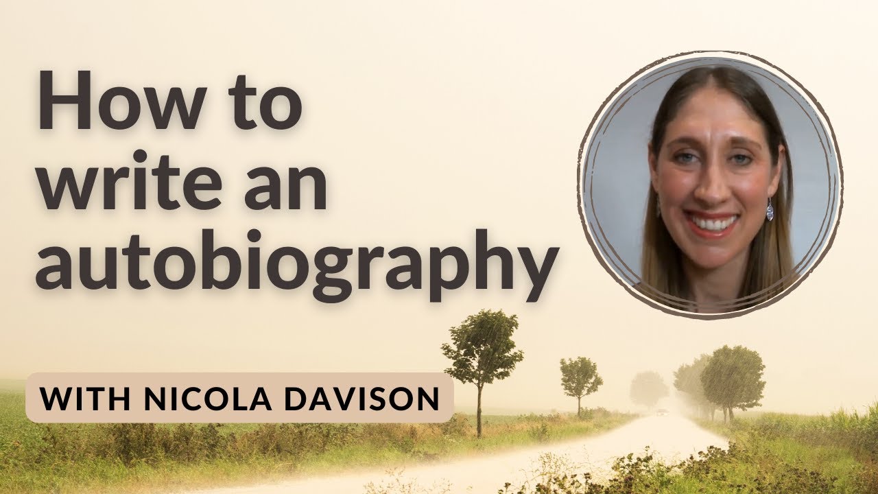 How To Write An Autobiography 💡 Tips, tools & inspiration - YouTube