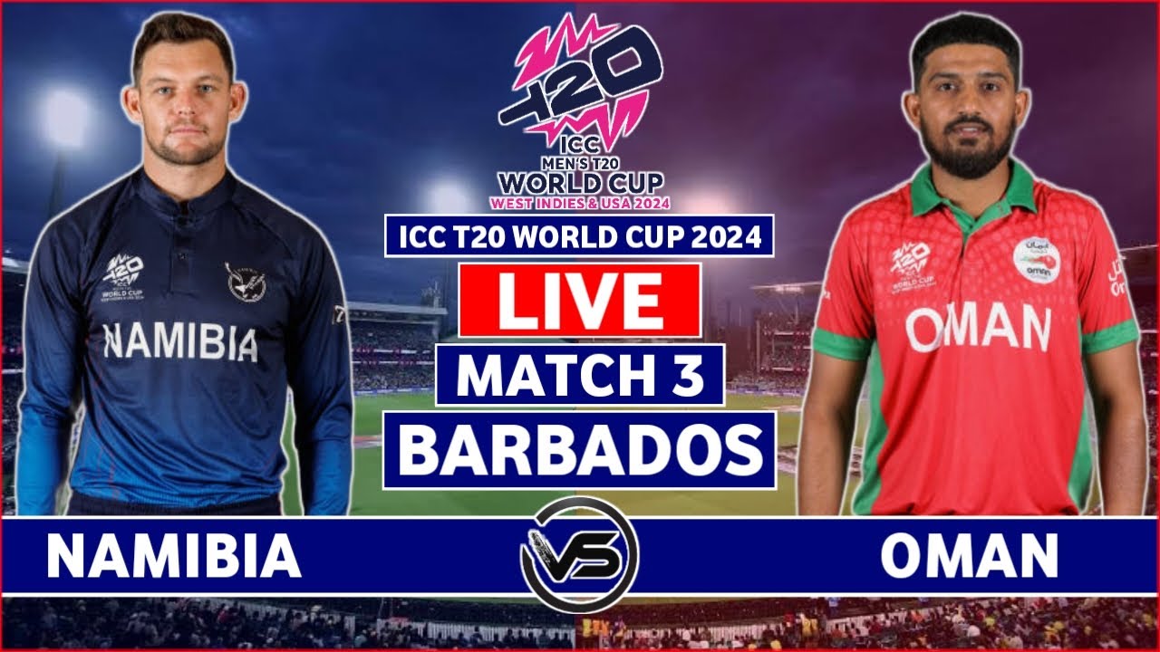 ICC T20 World Cup 2024 Live: Namibia vs Oman Live Scores | NAM vs OMN ...