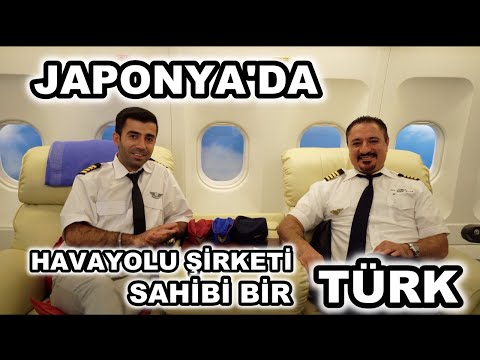 JAPONYA'DA TUTUNABİLENLER | SKYART JAPAN HAVAYOLU ŞİRKETİ SAHİBİ KAPTAN PİLOT ABDULLAH ARPA